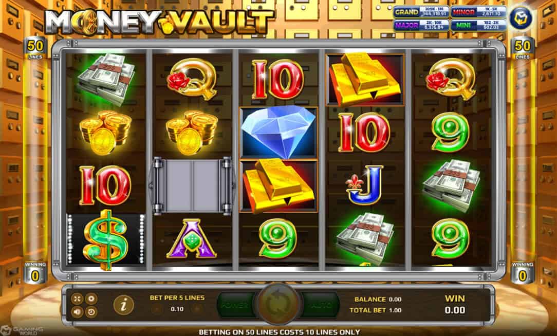 Money Vault เกมสล็อตโจ๊กเกอร์ เล่นสล็อต Money Vault ได้ที่นี่ - JOKER123